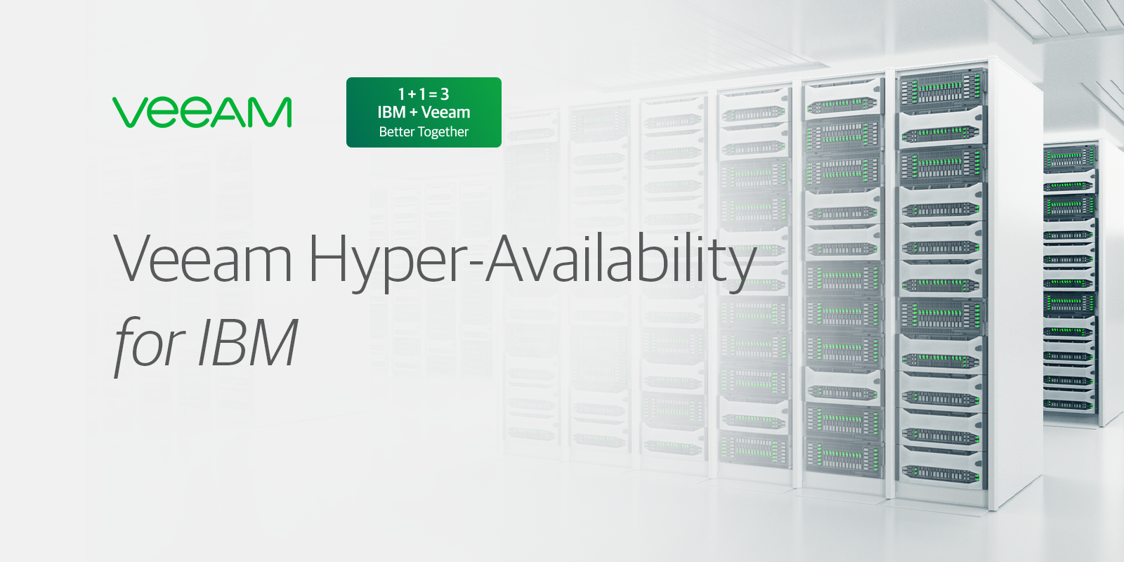 IBM Cloud Storage Backup & Recovery Solutions - Veeam