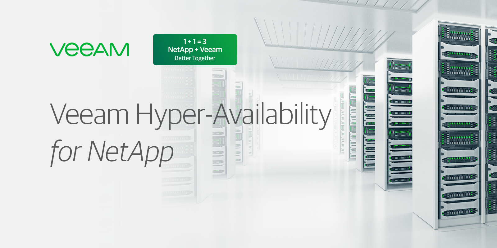 Netapp Cloud Storage & Backup Solutions - Veeam