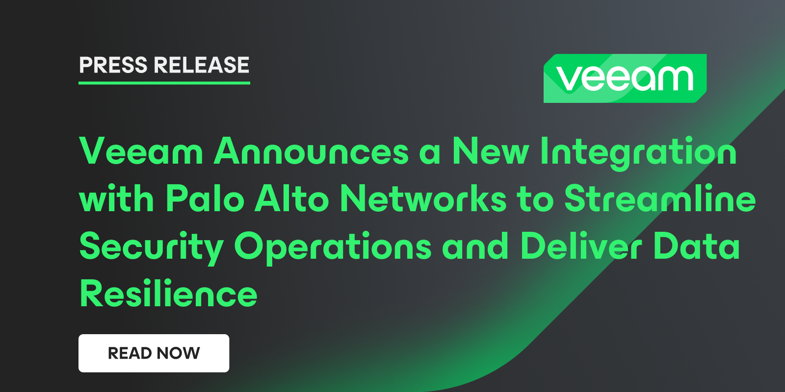 Veeam Announces a New Integration with Palo Alto Networks to Streamline Security Operations and ...