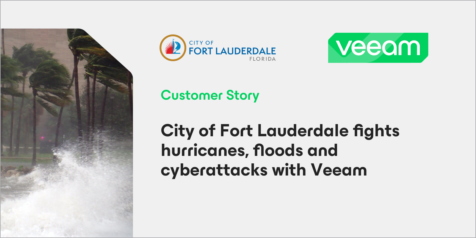 City of Fort Lauderdale - Veeam Customer Video