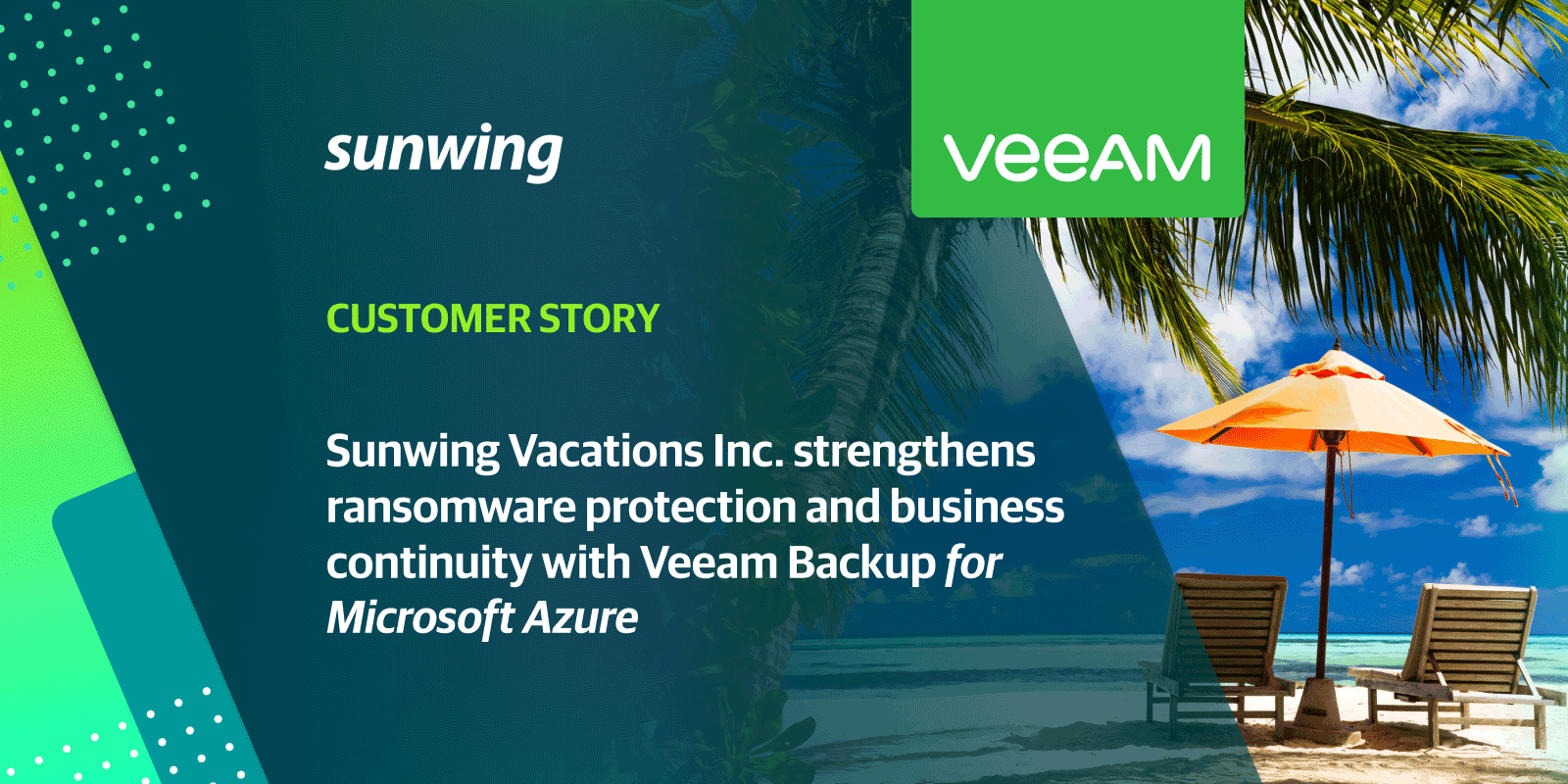 Sunwing Vacations Inc. - Veeam Customer Story