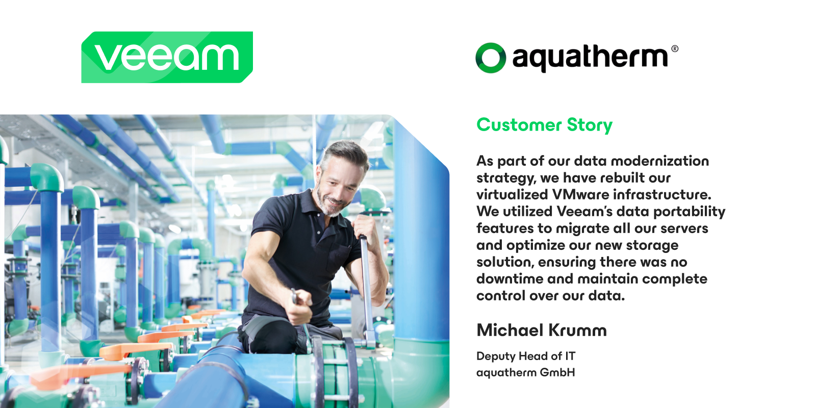 aquatherm - Veeam Customer Quote