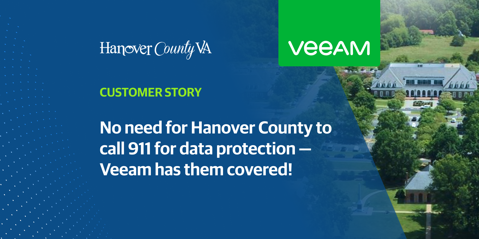 Hanover County - Veeam Customer Story