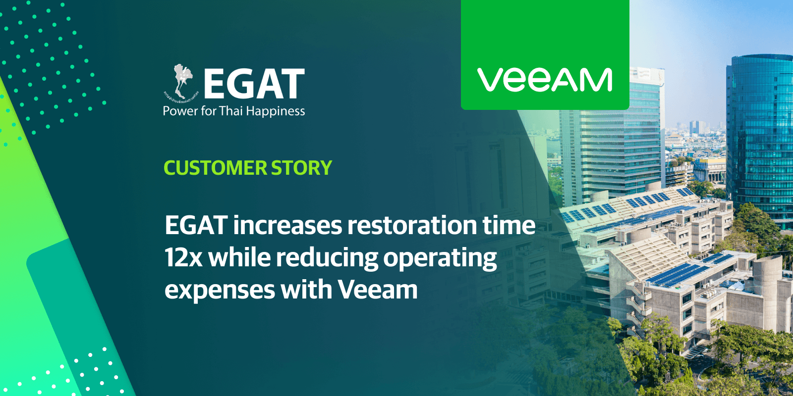 EGAT - Veeam Customer Story