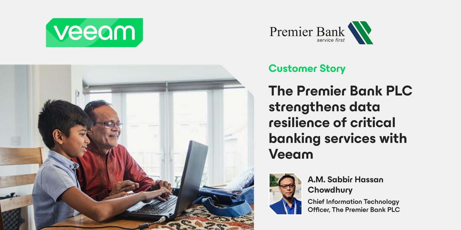 Premier Bank - Veeam Customer Story