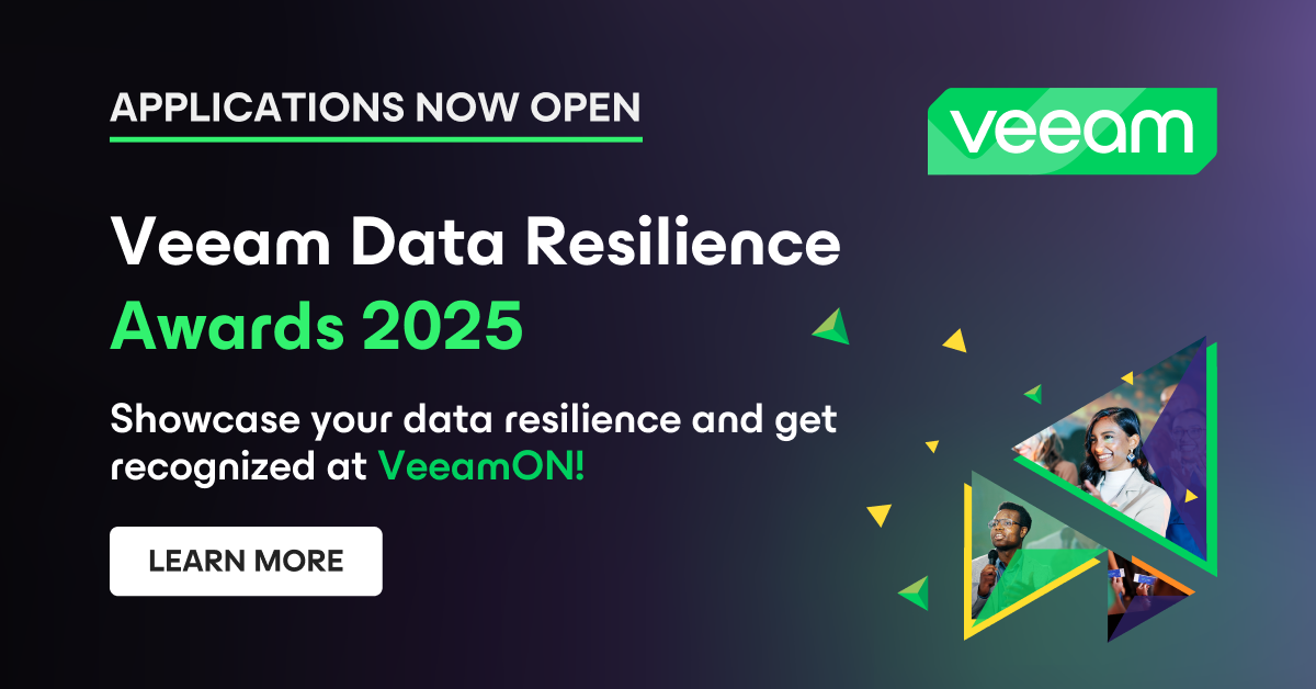 Celebra la resilienza dei dati: Premi Veeam 2025 Celebra la resilienza dei dati: Premi Veeam 2025