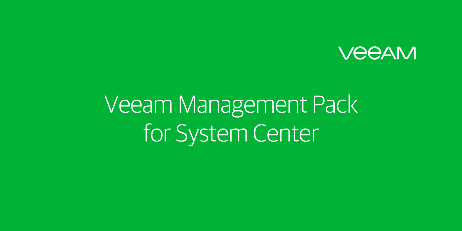 Buy Veeam Management Pack for Microsoft System Center – Pricing