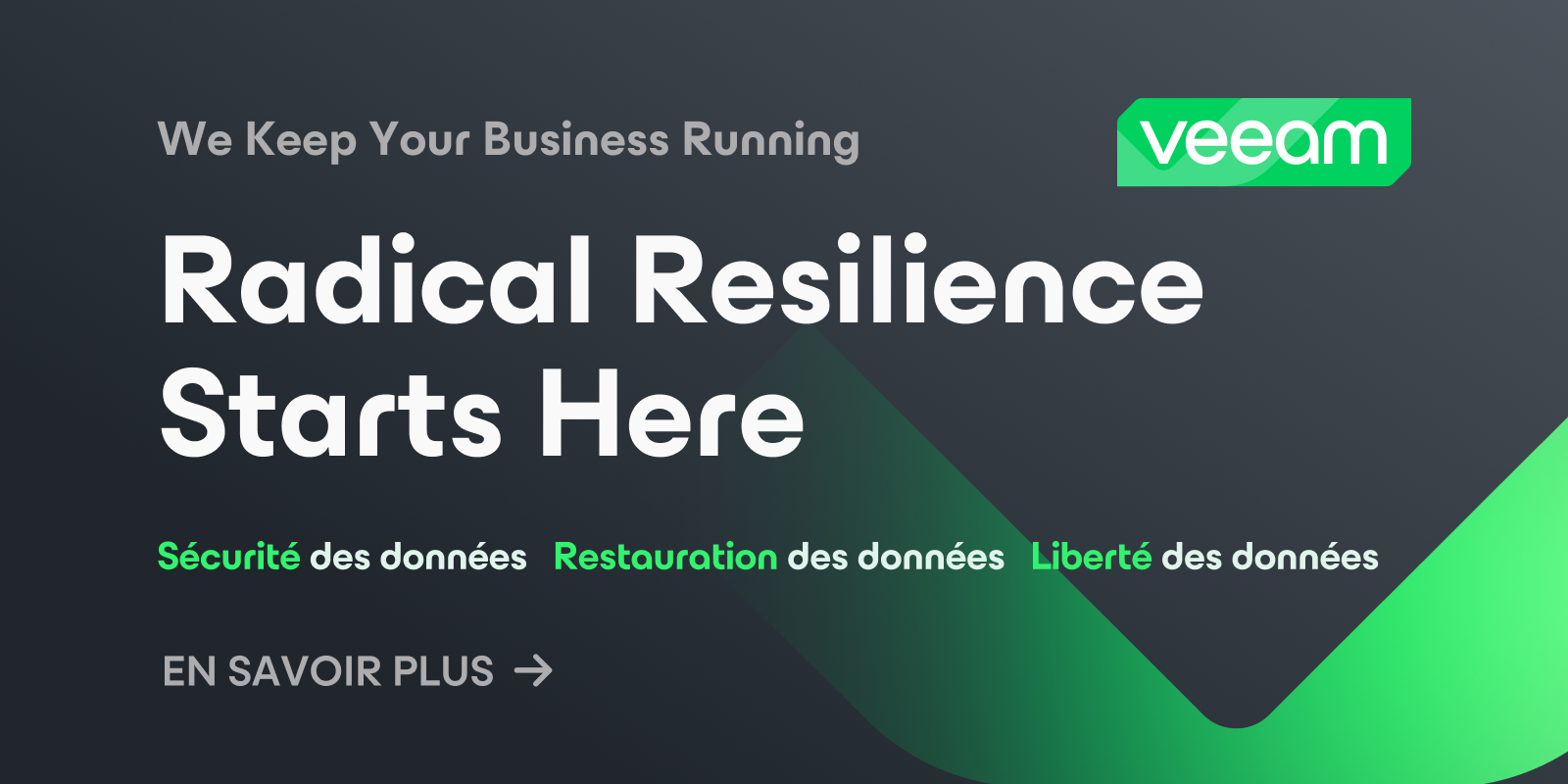 Veeam, leader sur le marché de la résilience des données, améliore son ... Veeam, leader sur le marché de la résilience des données, améliore son ...