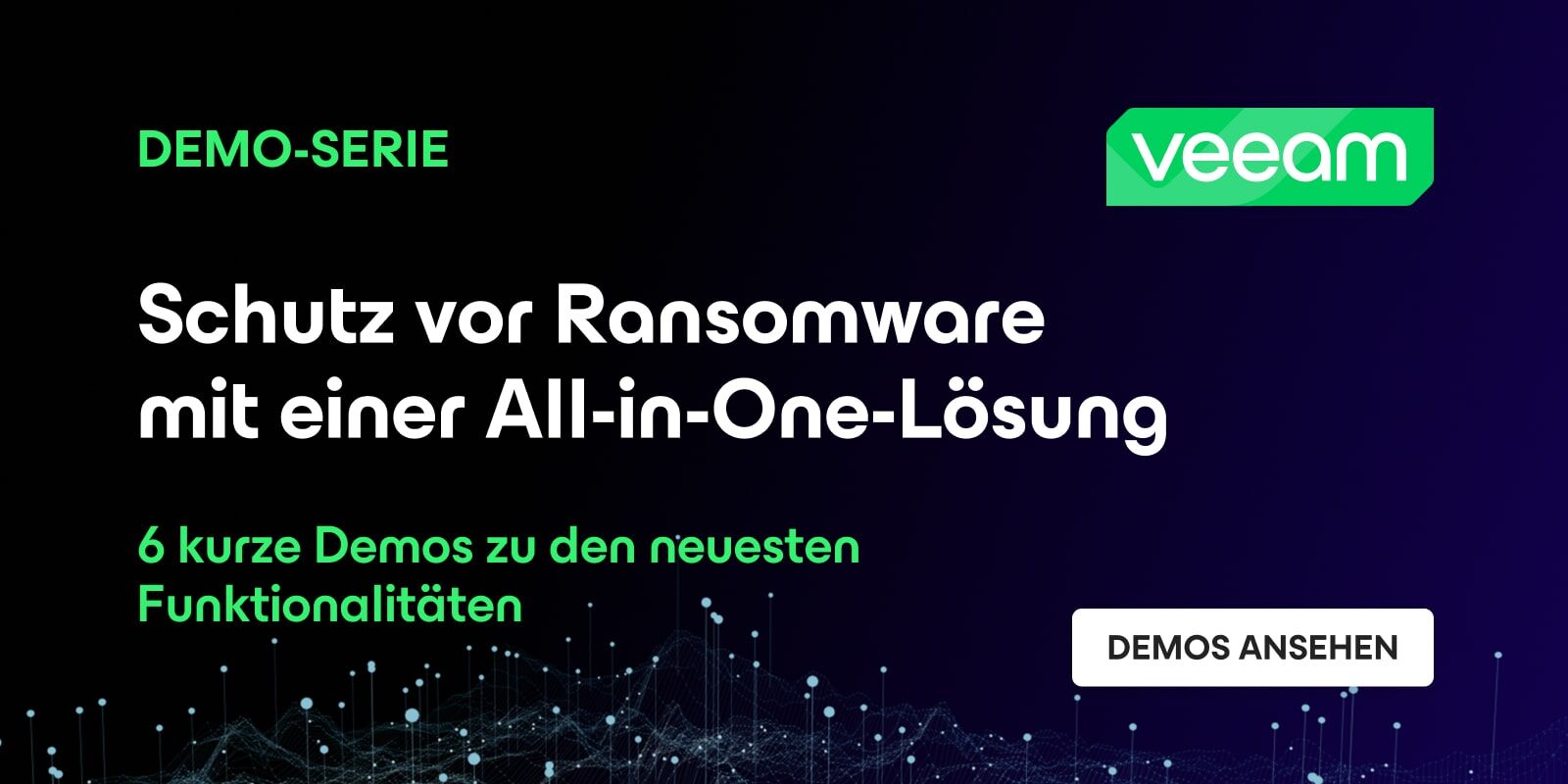 Demo-Serie zum Schutz vor Ransomware von Veeam