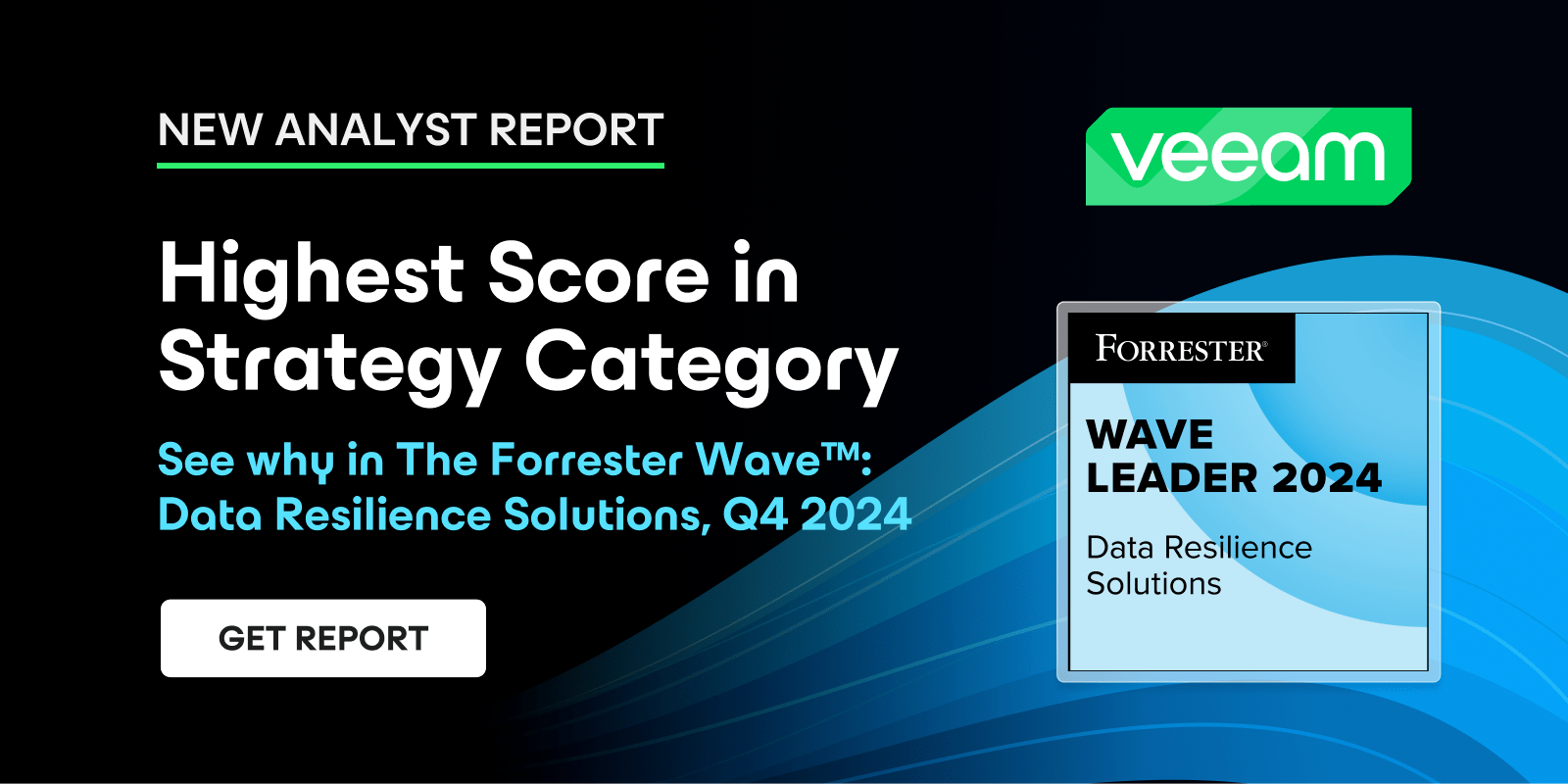 Veeam Named a Leader by Forrester