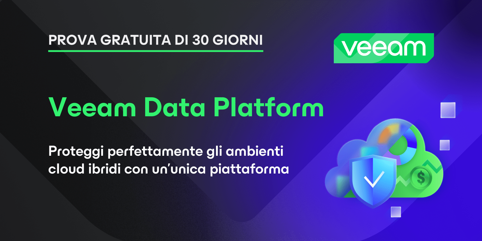 Proteggi qualsiasi ambiente di cloud ibrido con un'unica piattaforma