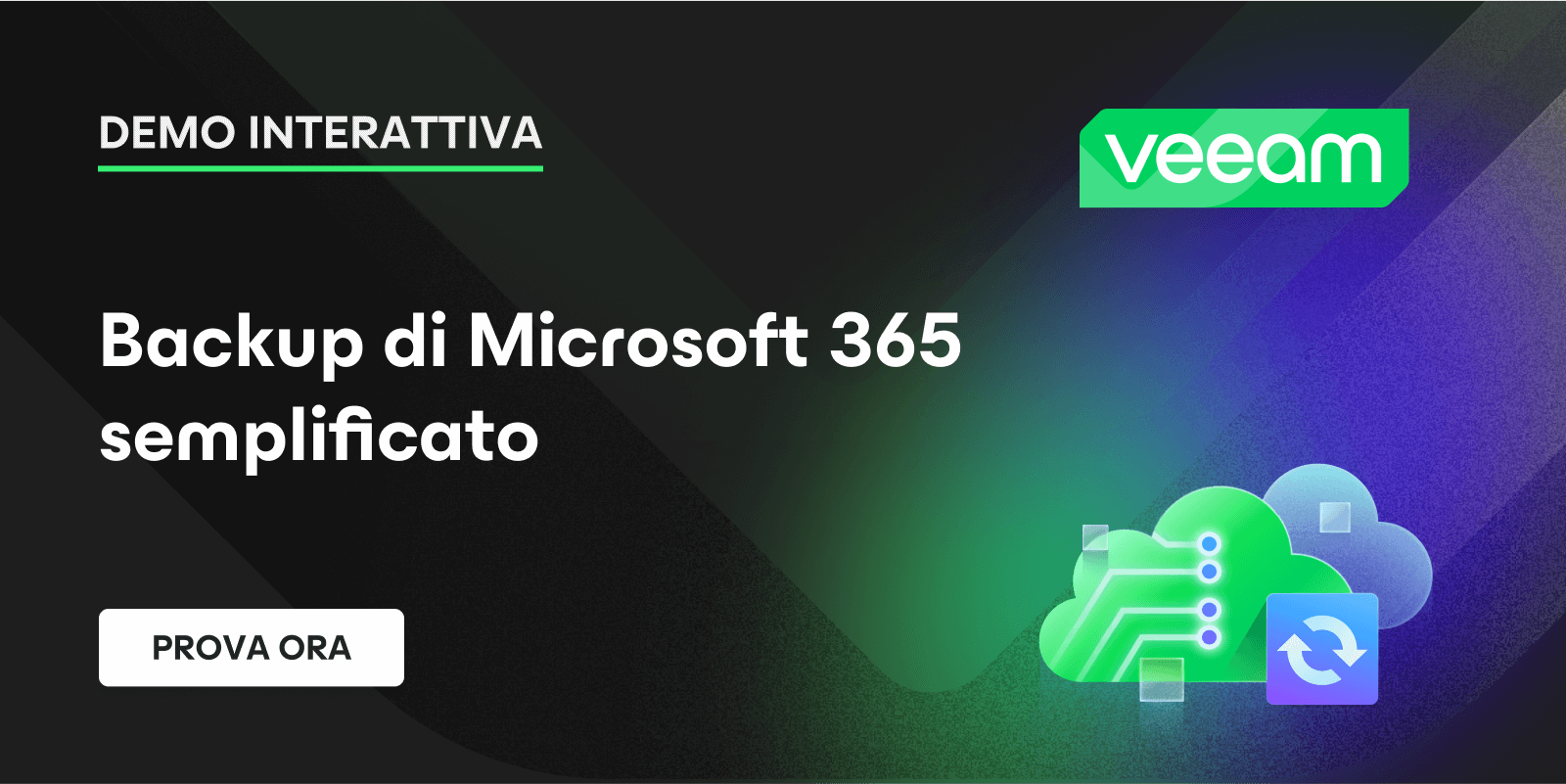 Guida interattiva di Veeam Data Cloud per Microsoft 365