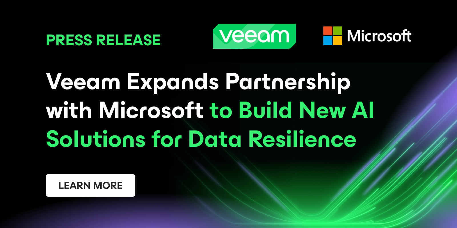 Veeam Expands Partnership with Microsoft to Build New AI-Powered Solutions to Improve Customers ...