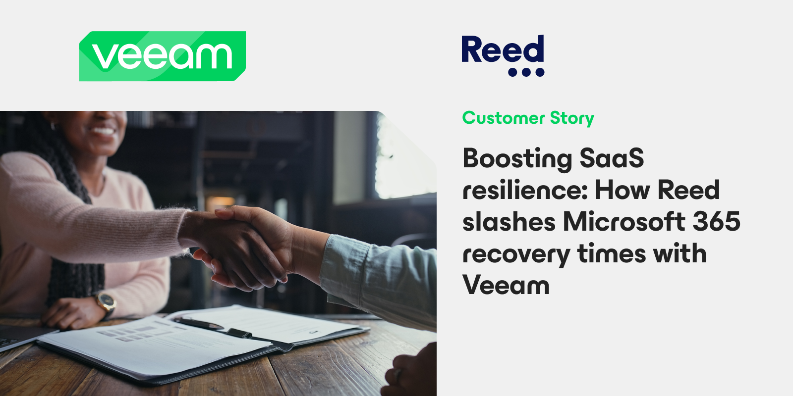 Reed - Veeam Customer Story
