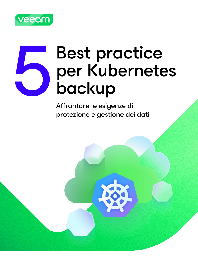 5 best practice per il backup di Kubernetes