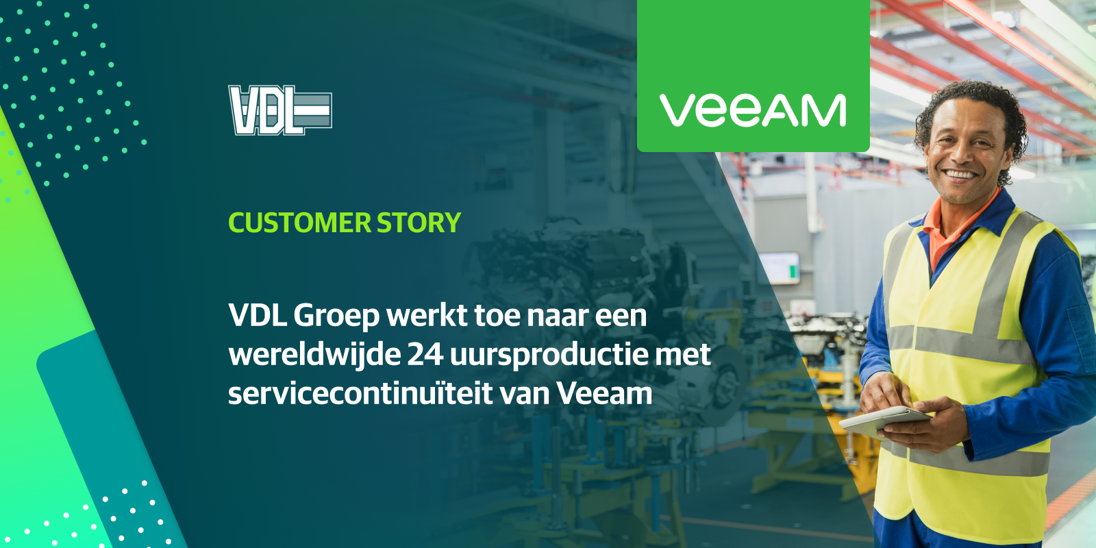 VDL Groep - Verhaal van Veeam-klant