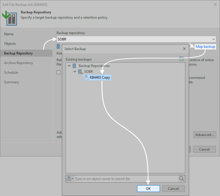 KB4493: How to Move Backup Data for a File Backup or Object Storage ...