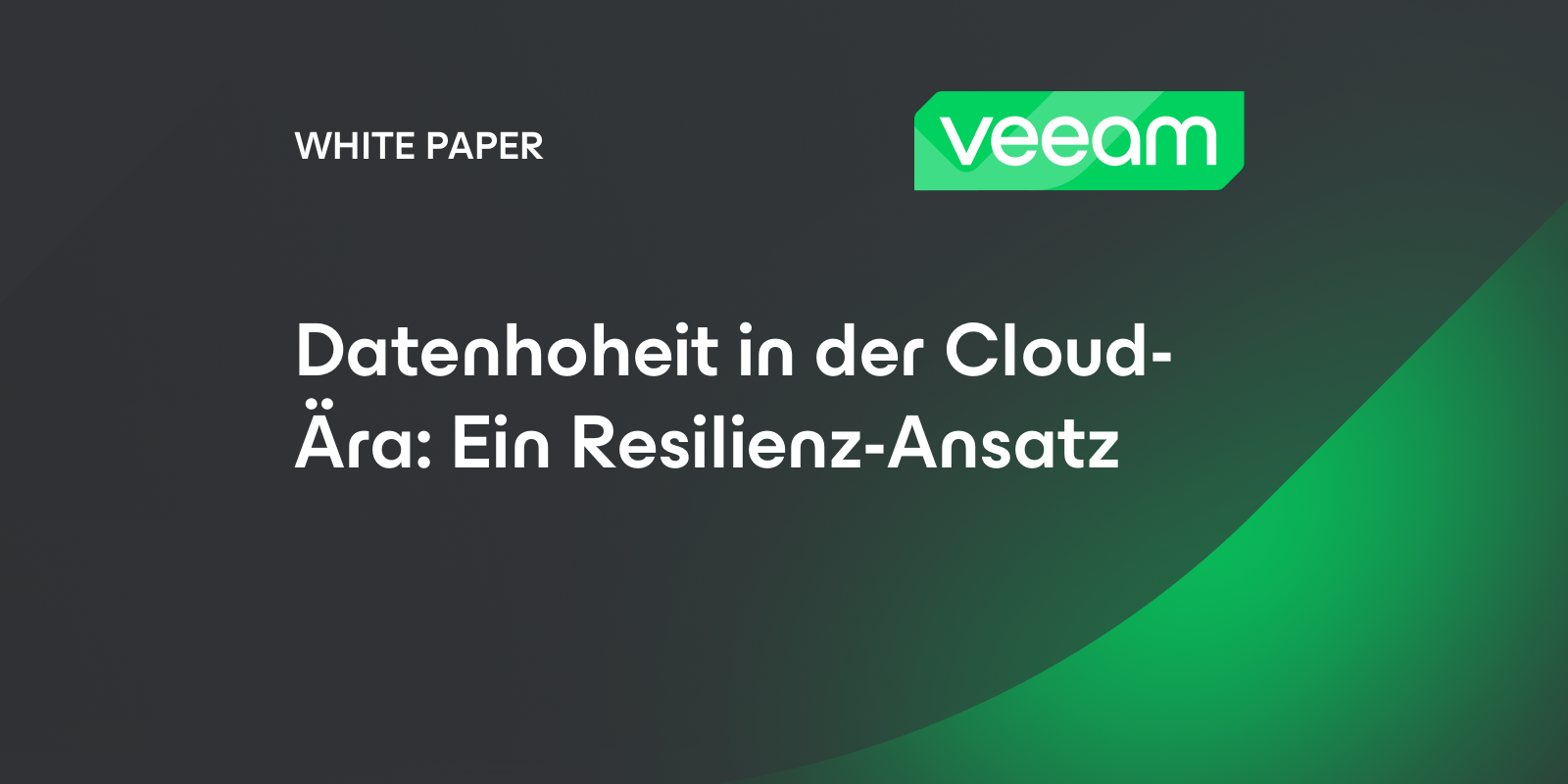 Datenhoheit in der Cloud-Ära: Ein Resilienz-Ansatz