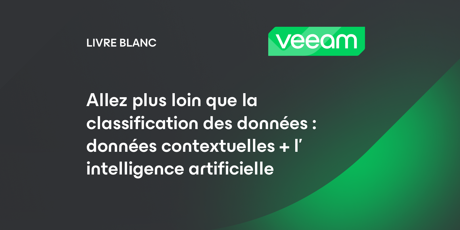 Allez plus loin que la classification des données : données ...