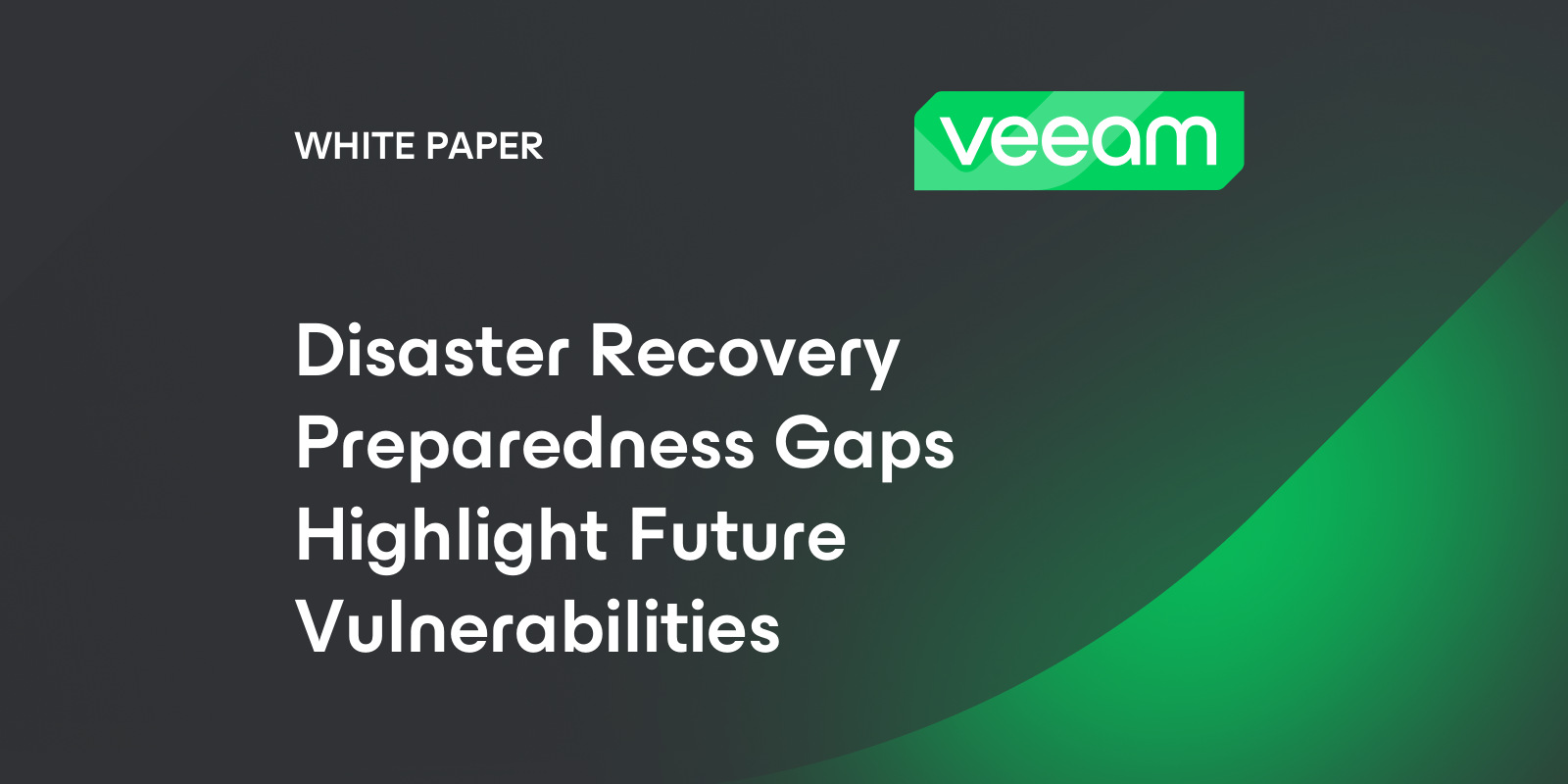Disaster Recovery Preparedness Gaps Highlight Future Vulnerabilities