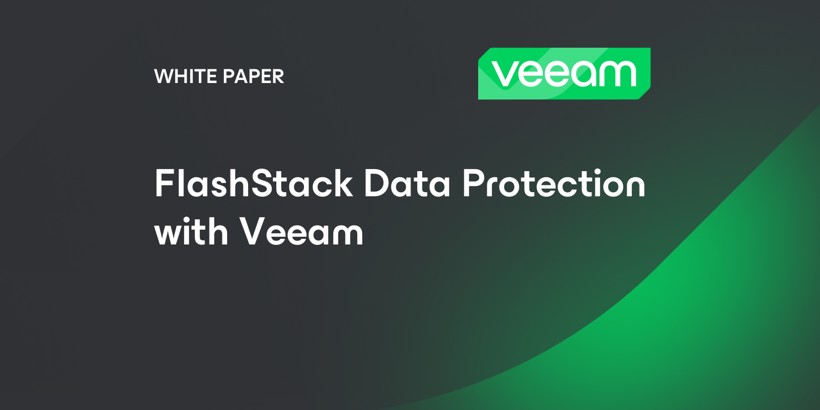 FlashStack Data Protection with Veeam