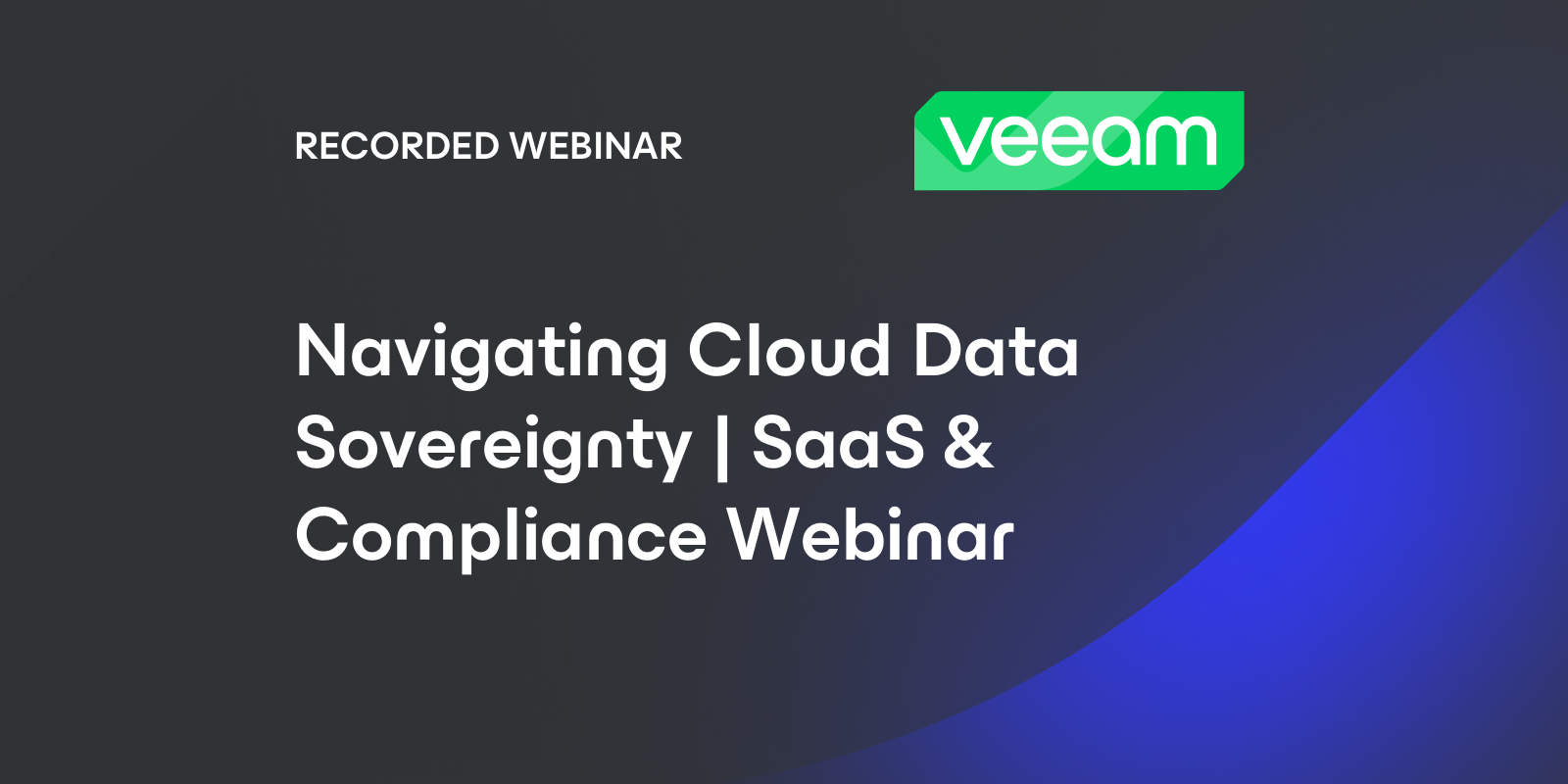 Navigating Cloud Data Sovereignty | SaaS & Compliance Webinar